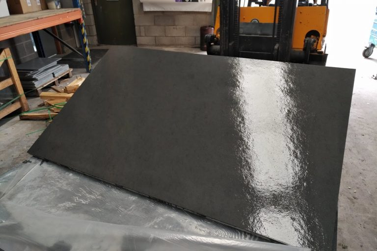 Slate Hearth Finish. What's the difference between riven and honed slate?