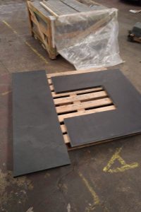 Natural riven slate hearth stone - Slate Hearth